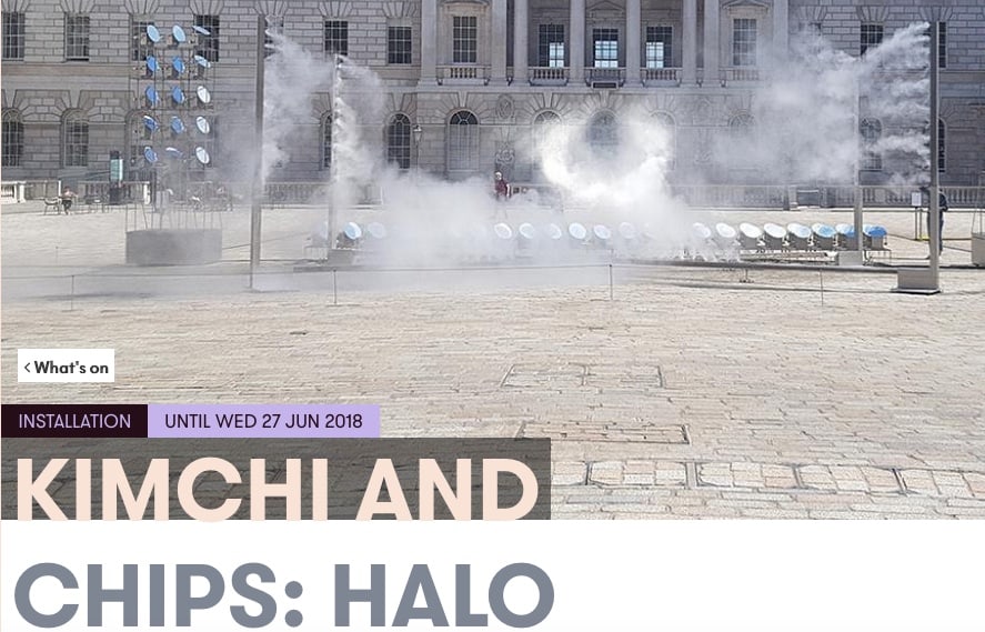 Halo Kimchi and Chips Somerset House | Arena 360